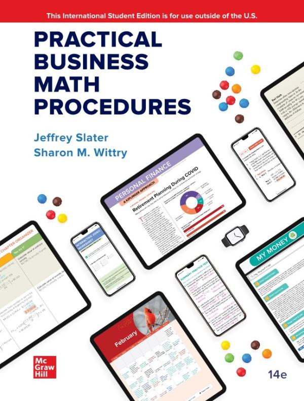 Ingebook - PRACTICAL BUSINESS MATH PROCEDURES 14ED